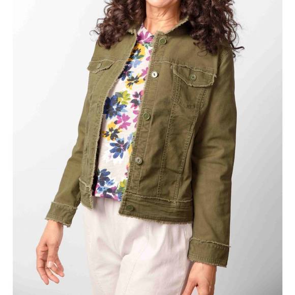 Habitat | Jackets & Coats | New Habitat Camille Jacket In Olive | Poshmark